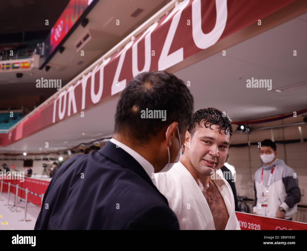 July 29, 2021, Tokyo, Kanto, Japan: Judo Men 100kg gold medalist Aaron ...