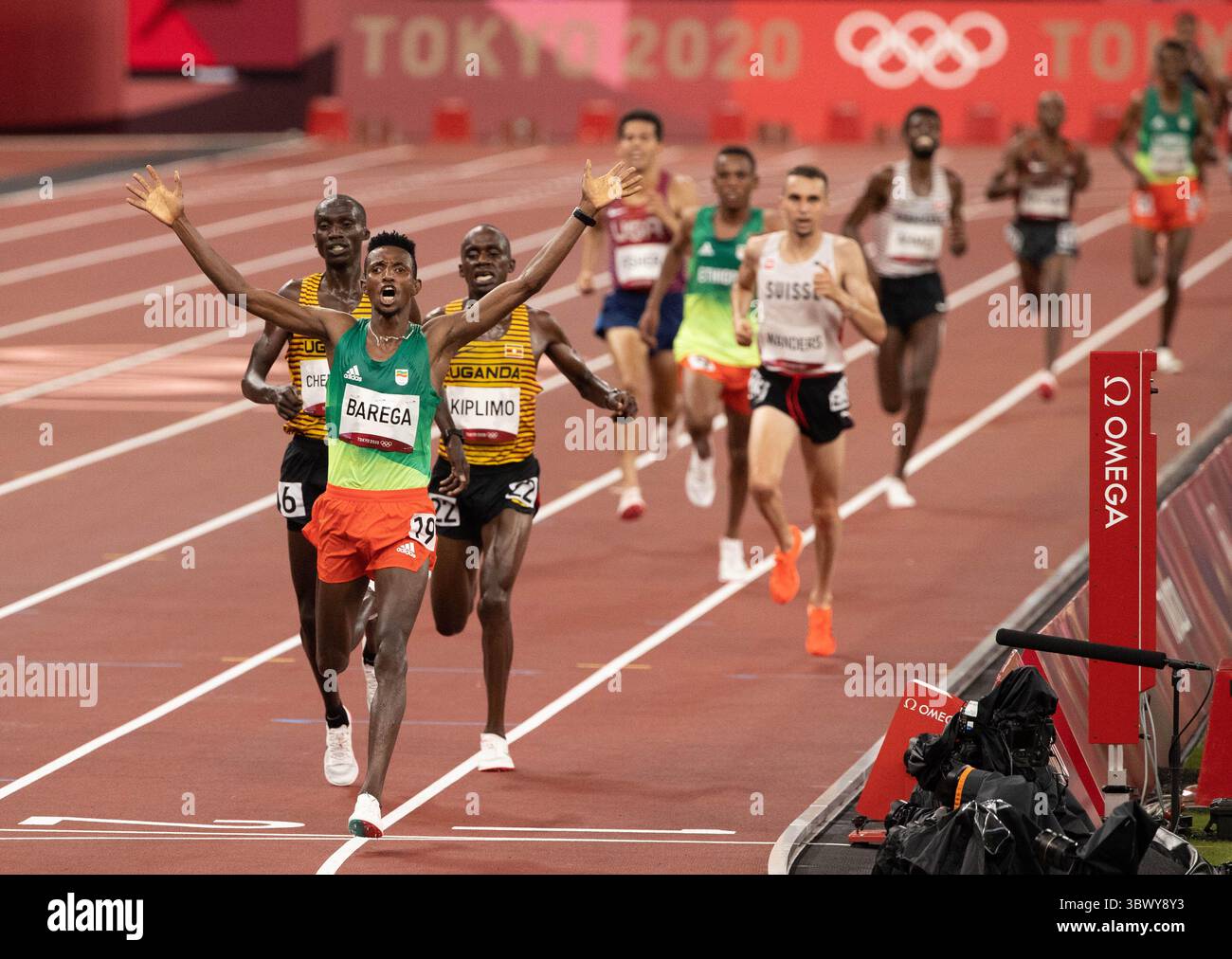 July 30, 2021, Tokyo, Kanto, Japan: SELEMON BAREGA (ETH) wins the Gold ...