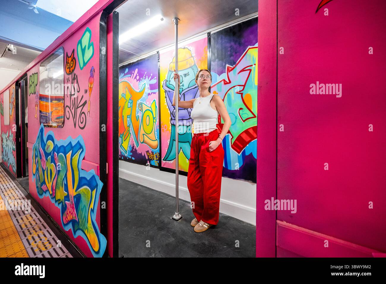 London, UK. 17 Jul 2025. Miss Subway NYC, a solo exhibition by artist ...