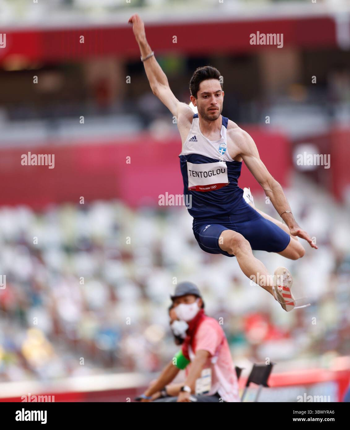 August 2, 2021, Tokyo, Kanto, Japan: Greece Miltiadis Tentoglou wins ...