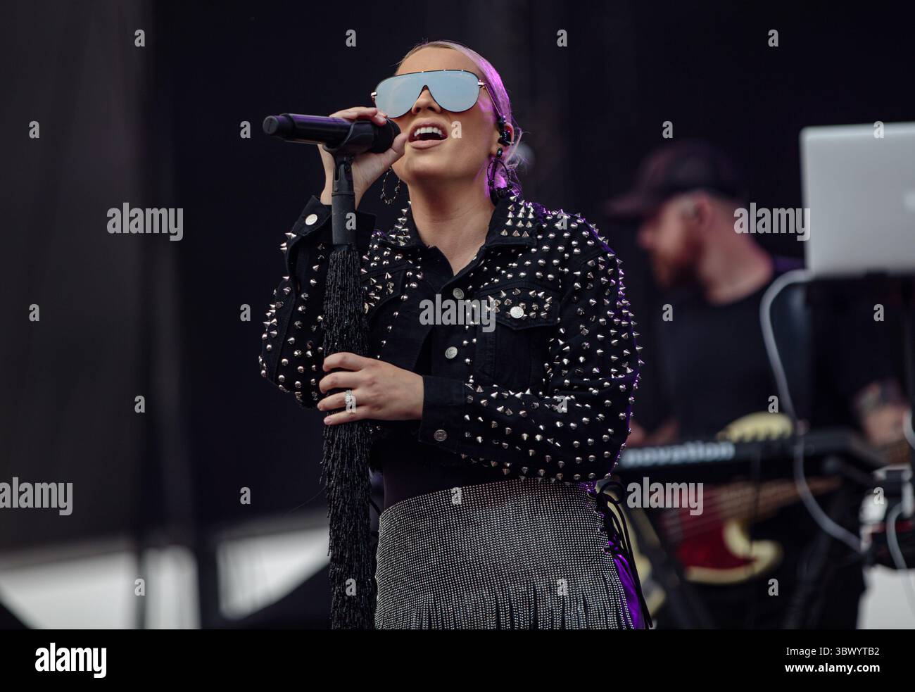 August 1, 2021, George, WA, USA: SInger Gabby Barrett performs during ...