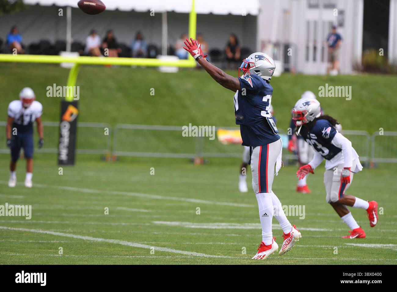 Tuesday, August 3, 2021: New England Patriots safety Adrian Colbert (30 ...