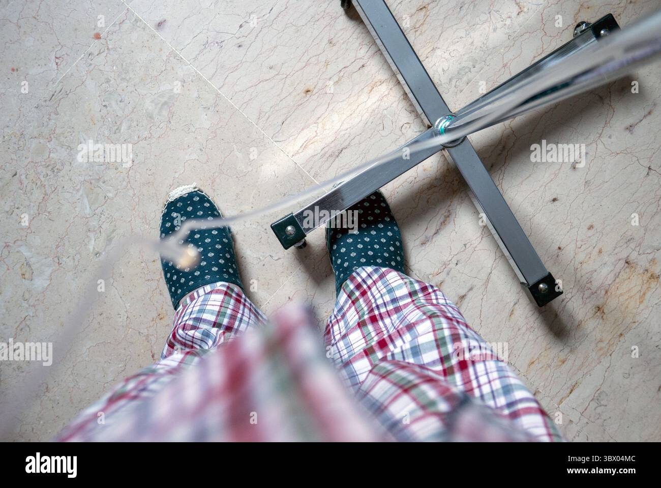 Overhead view patient wearing cozy hi-res stock photography and images ...