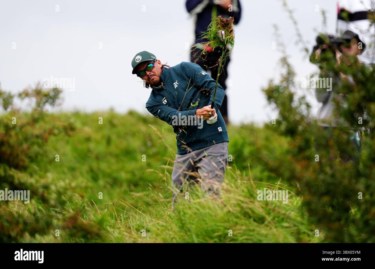 USA's Rickey Fowler on the 12th on day one of The 153rd Open ...