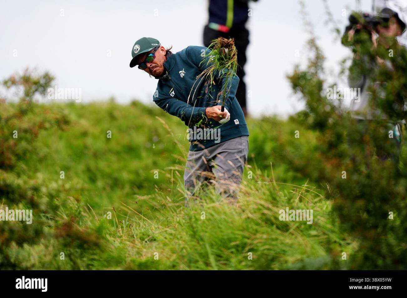 USA's Rickey Fowler on the 12th on day one of The 153rd Open ...