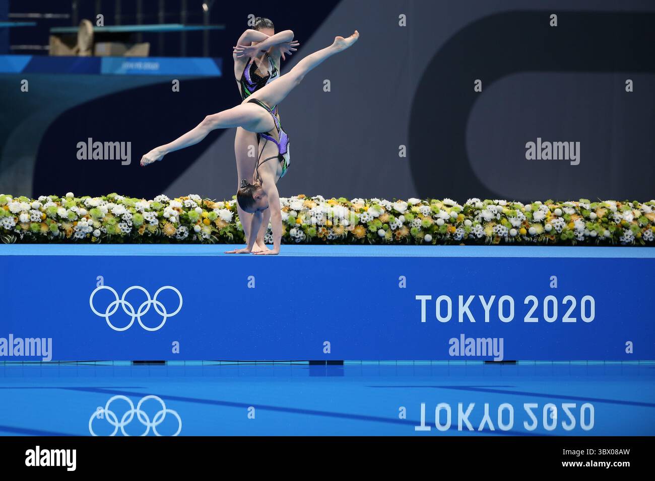 August 4, 2021, Koto, Tokyo, Japan: Vasilina KHANDOSHKA and Daria ...