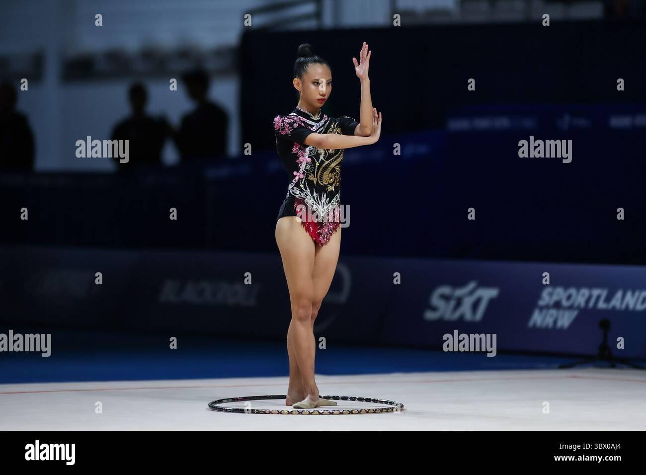 Xin Xuan Claire Ng (Singapore) at first day of qualification; Rhine ...