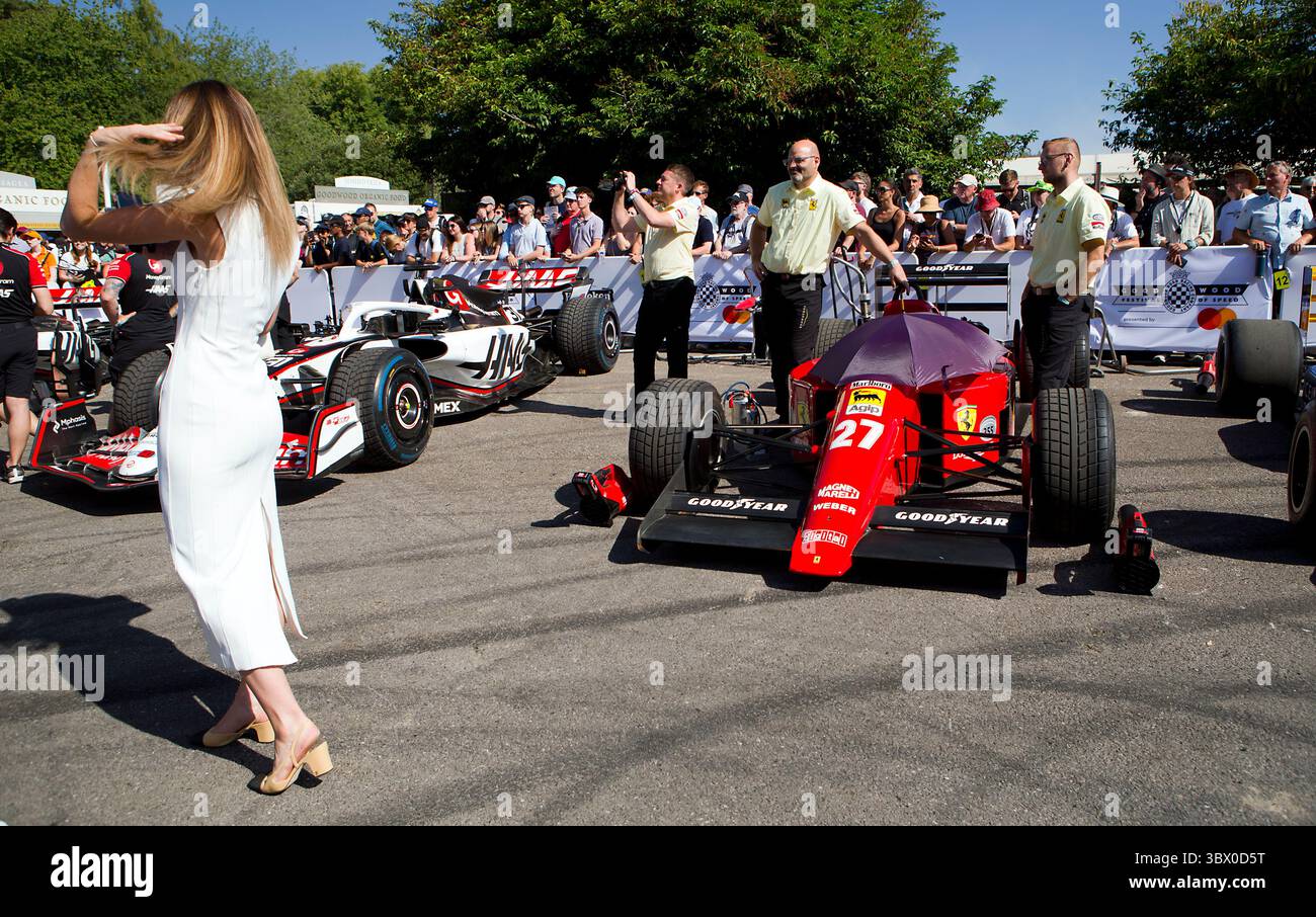 1988 Ferrari 639, (prototype that never raced), at the Festival of ...