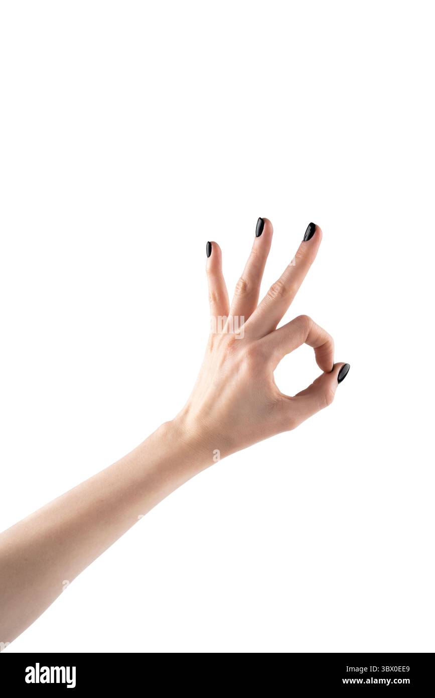 Thumb up hand sign. woman hand showing thumb up, like, good, approval ...