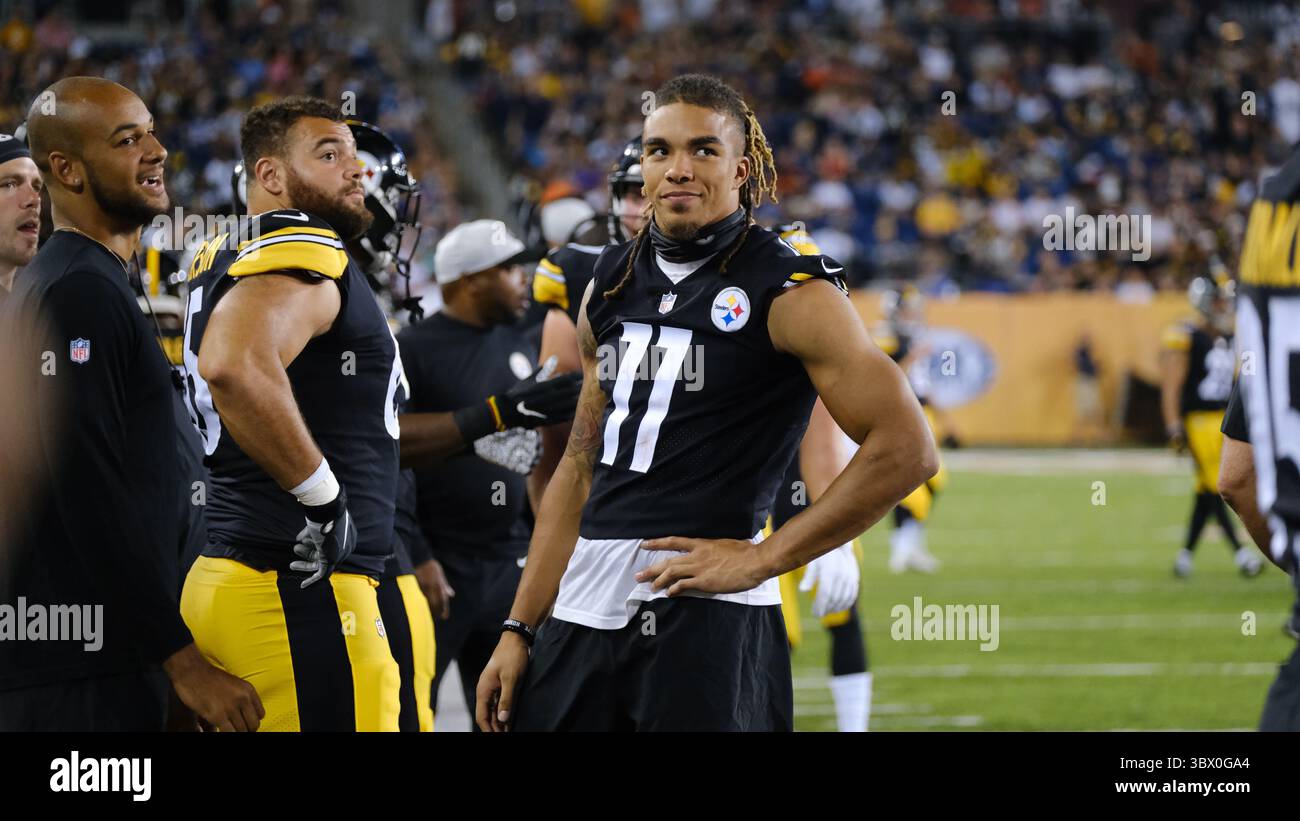 August 5th, 2021: #11 Chase Claypool during the Pittsburgh Steelers vs ...