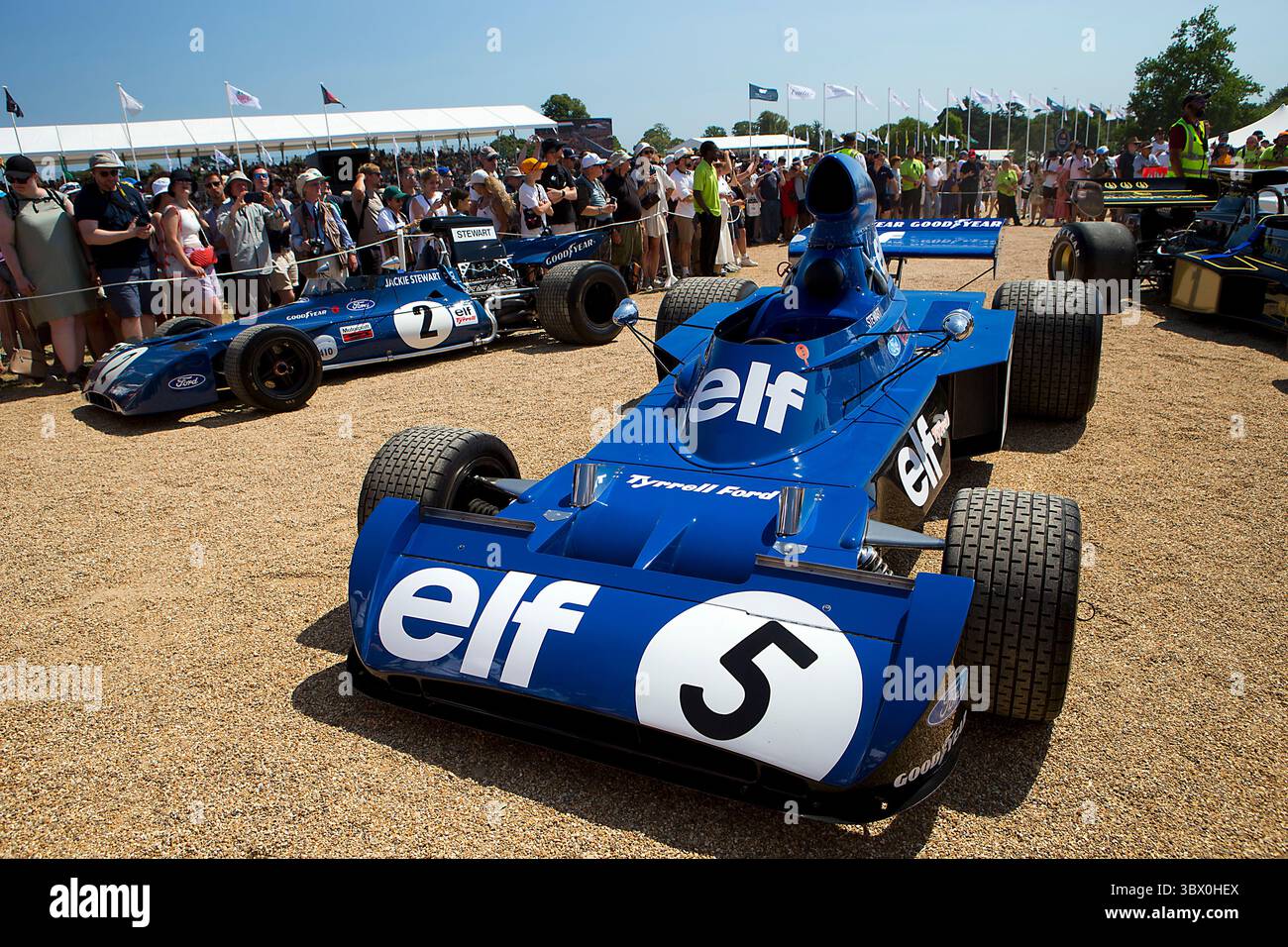 Tyrrell-Cosworth 006 F1, (ex Sir Jackie Stewart car), at the Festival ...