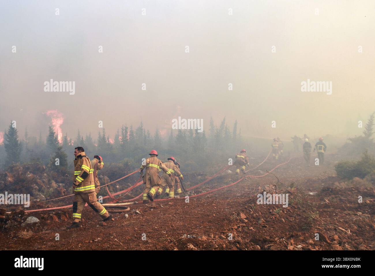 August 2, 2021, Mugla, Istanbul, TURKEY: Turkey has been fighting ...