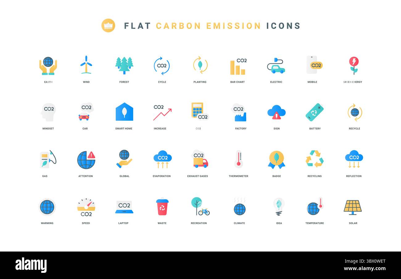 Co2 balance Stock Vector Images - Alamy