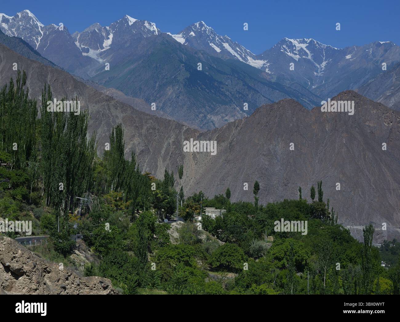 PAKISTANI LANDSCAPES WITH HIMALAYAN MOUNTAINS. RIVERS WATERFALLS AND ...