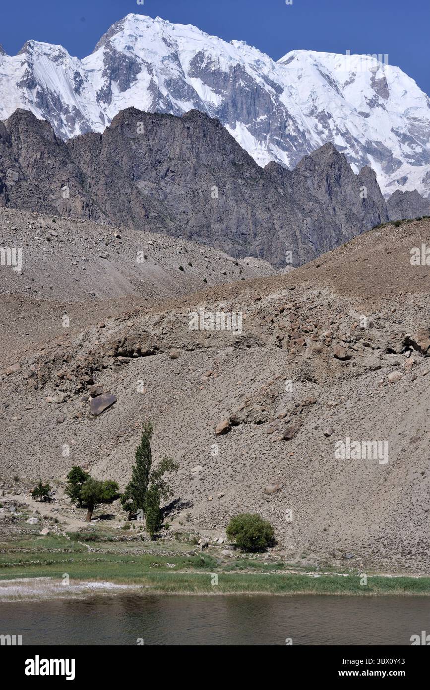 PAKISTANI LANDSCAPES WITH HIMALAYAN MOUNTAINS. RIVERS WATERFALLS AND ...