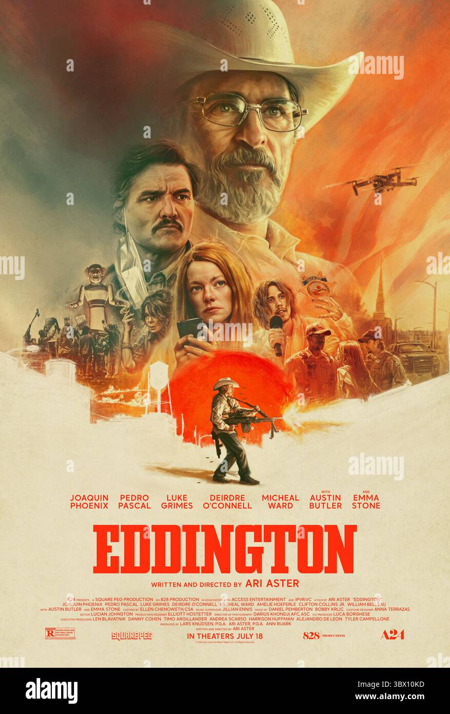 Poster, "Eddington" (2025 Stock Photo - Alamy