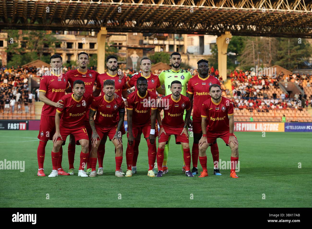 Yerevan, Armenia, Republican stadium after Vazgen Sargsyan, 17 July ...