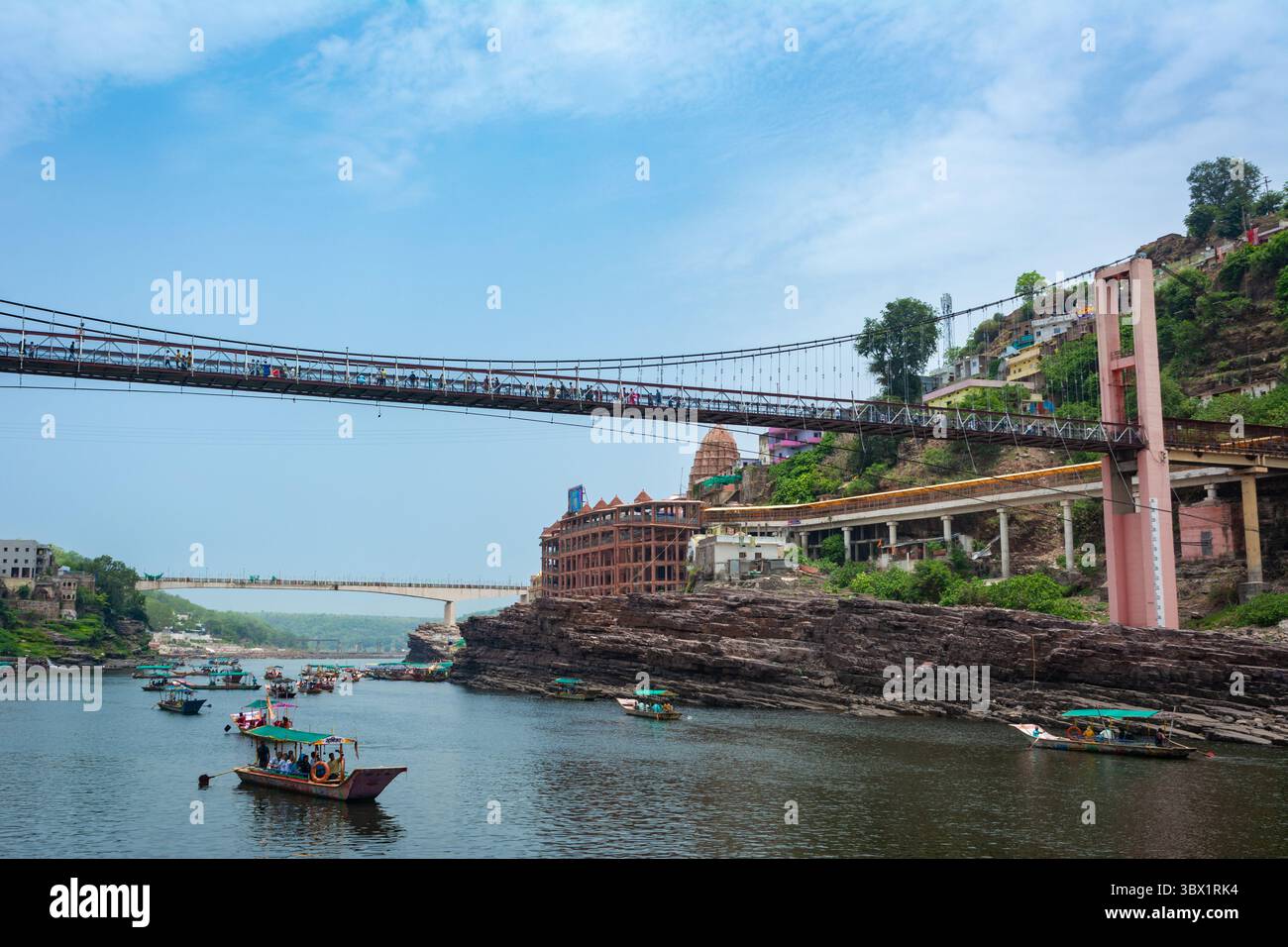 KHANDWA, MADHYA PRADESH, INDIA - JUNE 07, 2025: View of omkareshwar ...