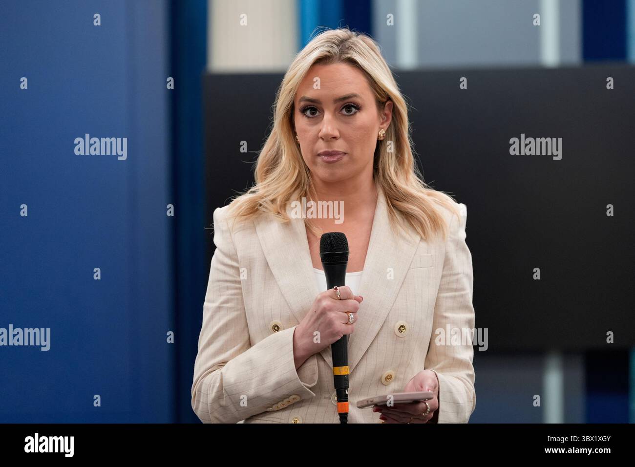 Fox News White House correspondent Jacqui Heinrich is pictured before a ...