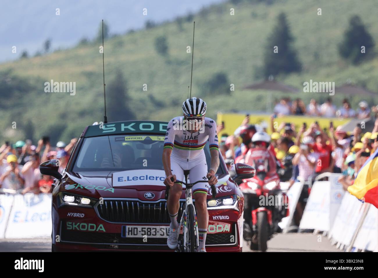 Tour de france hautacam pogacar 2025 hi-res stock photography and ...