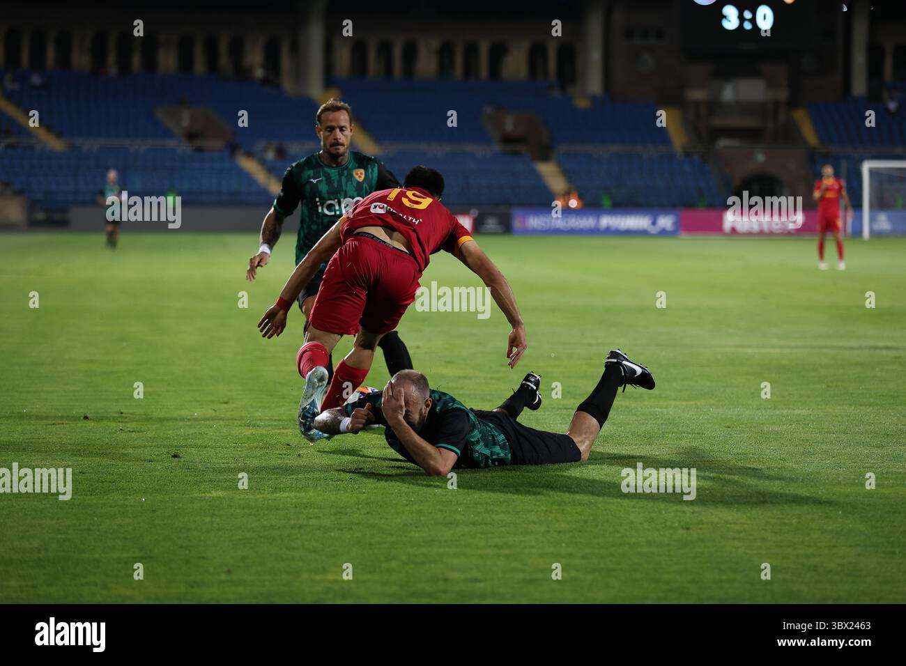 Yerevan, Armenia, Republican stadium after Vazgen Sargsyan, 17 July ...