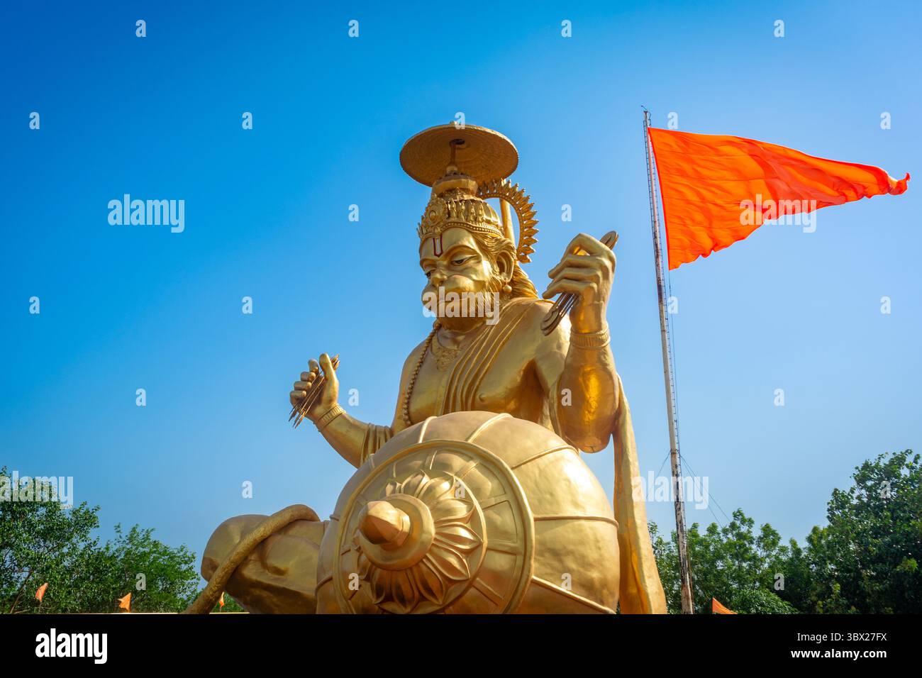 Pitra parvat hanuman statue in indore, madhya pradesh, india. It is the ...