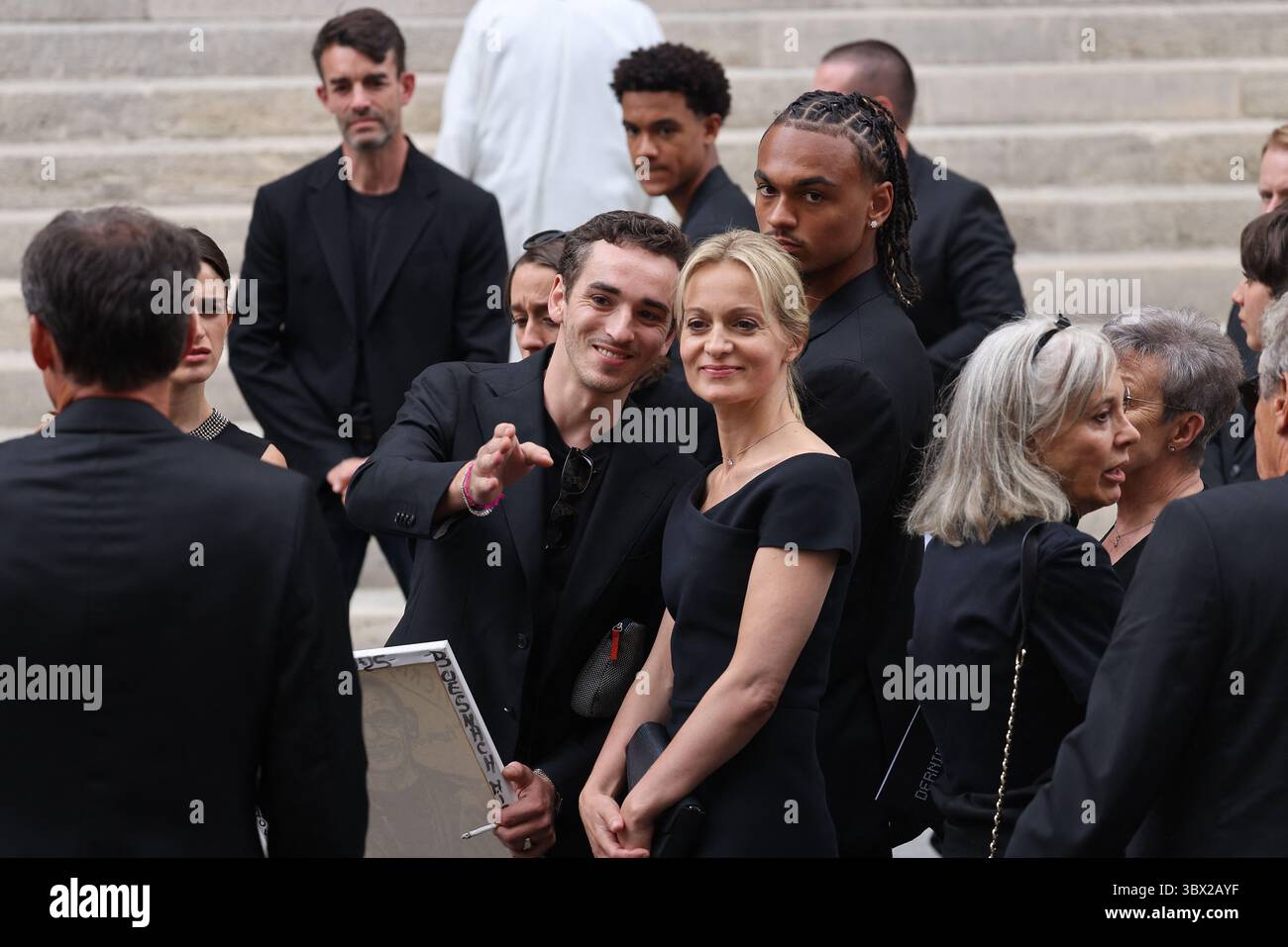 Audrey Crespo-Mara, Gaston Ardisson, Sékou Mara and Lamine Mara ...