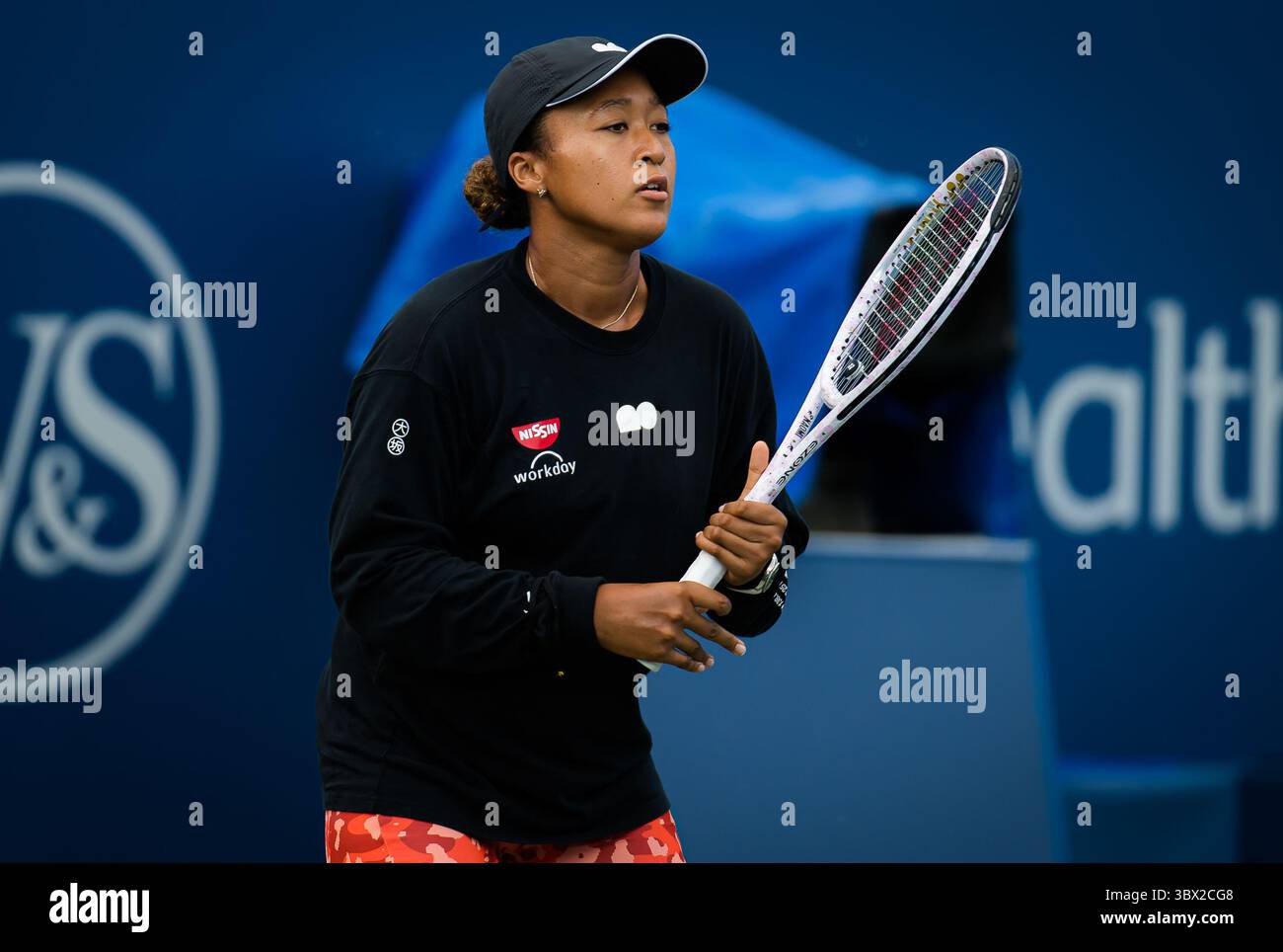 August 19, 2021, CINCINNATI, UNITED STATES: Naomi Osaka of Japan before ...