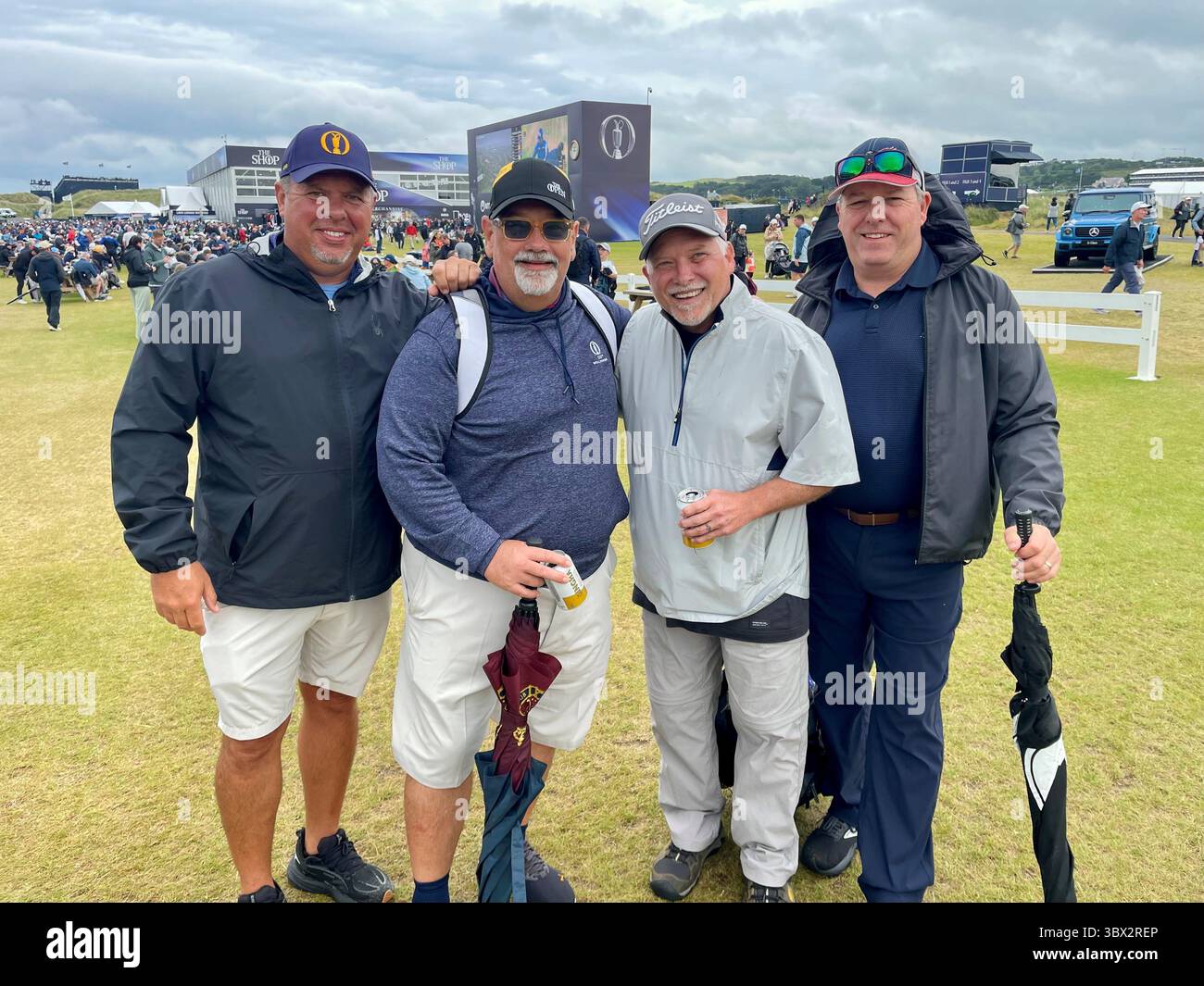 (left to right) Bart Lewis, Brian Halloran, Gene Fleming and William ...
