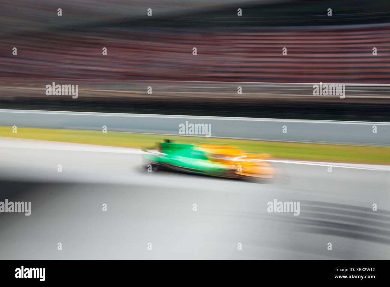 Race car go fast at the race track, blur conceptual art photo Stock ...