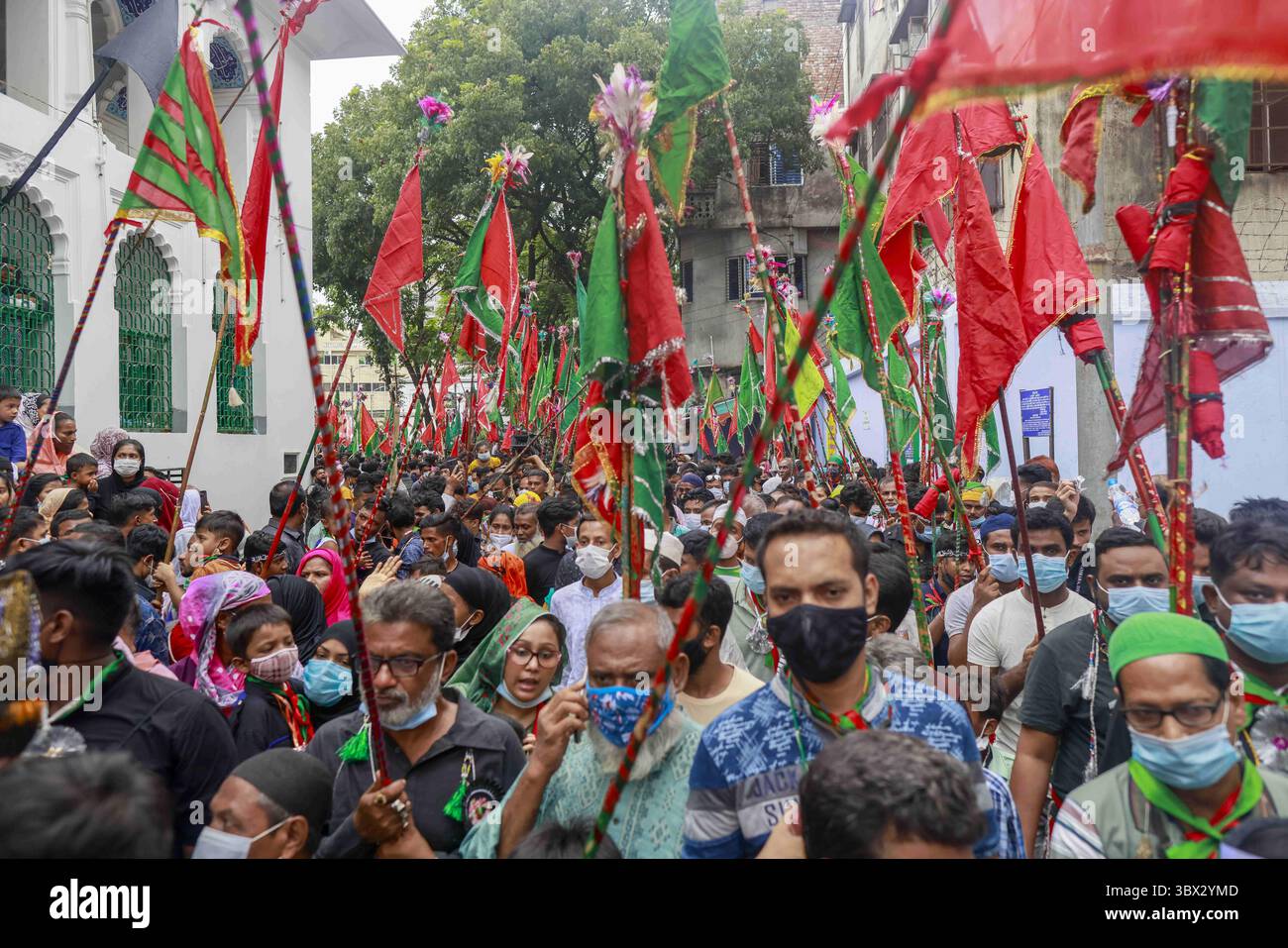 August 20, 2021, Dhaka, Bangladesh: Bangladeshi Shia Muslims have ...
