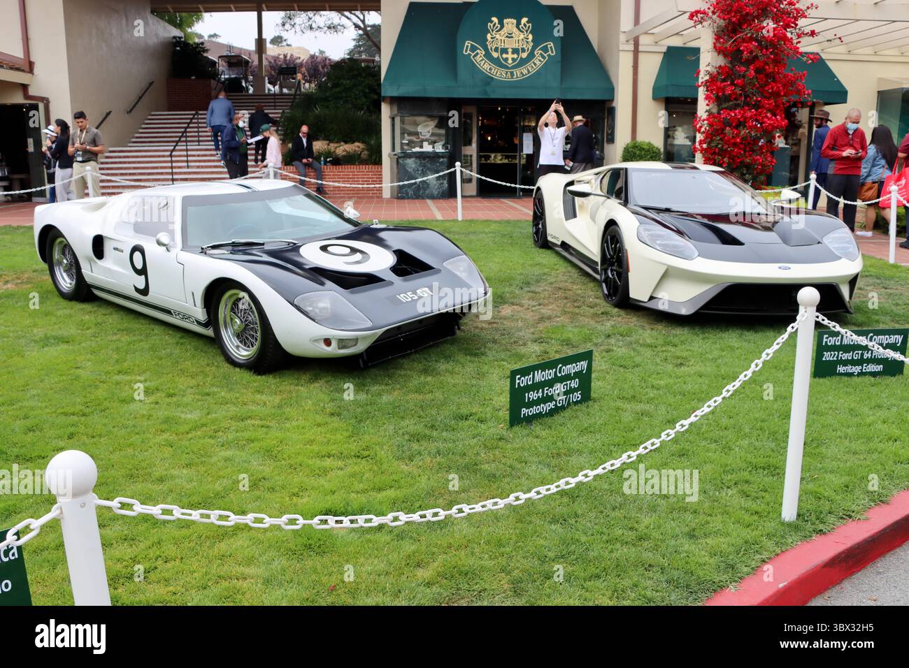 August 15, 2021, Pebble Beach, California. USA: 2022 FORD GT '64 ...