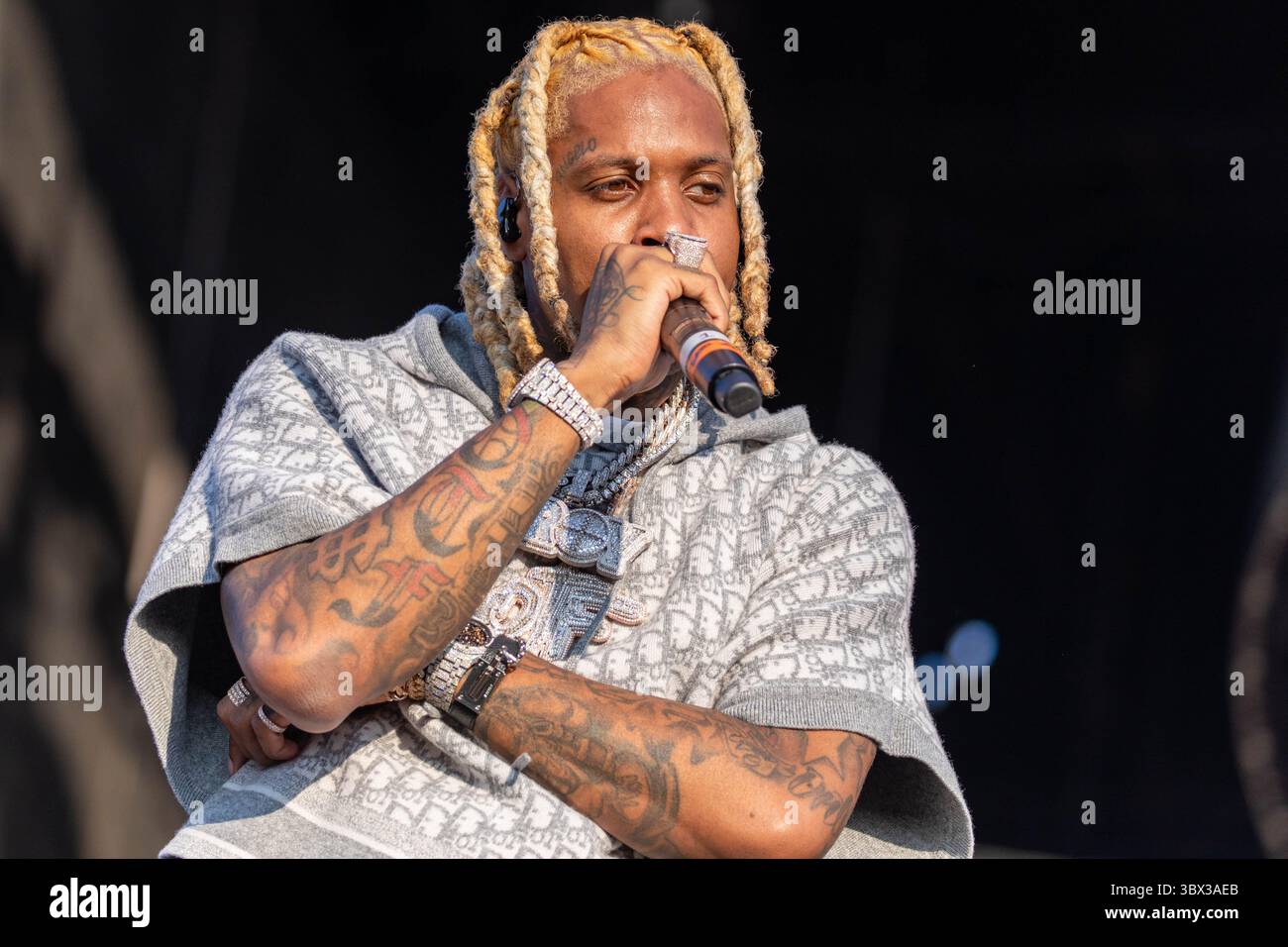 August 22, 2021, Chicago, Illinois, U.S: LIL DURK (DURK DERRICK BANKS ...