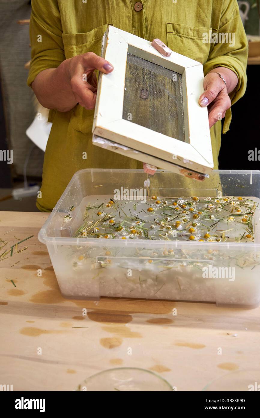 Paper pulp screen hi-res stock photography and images - Alamy