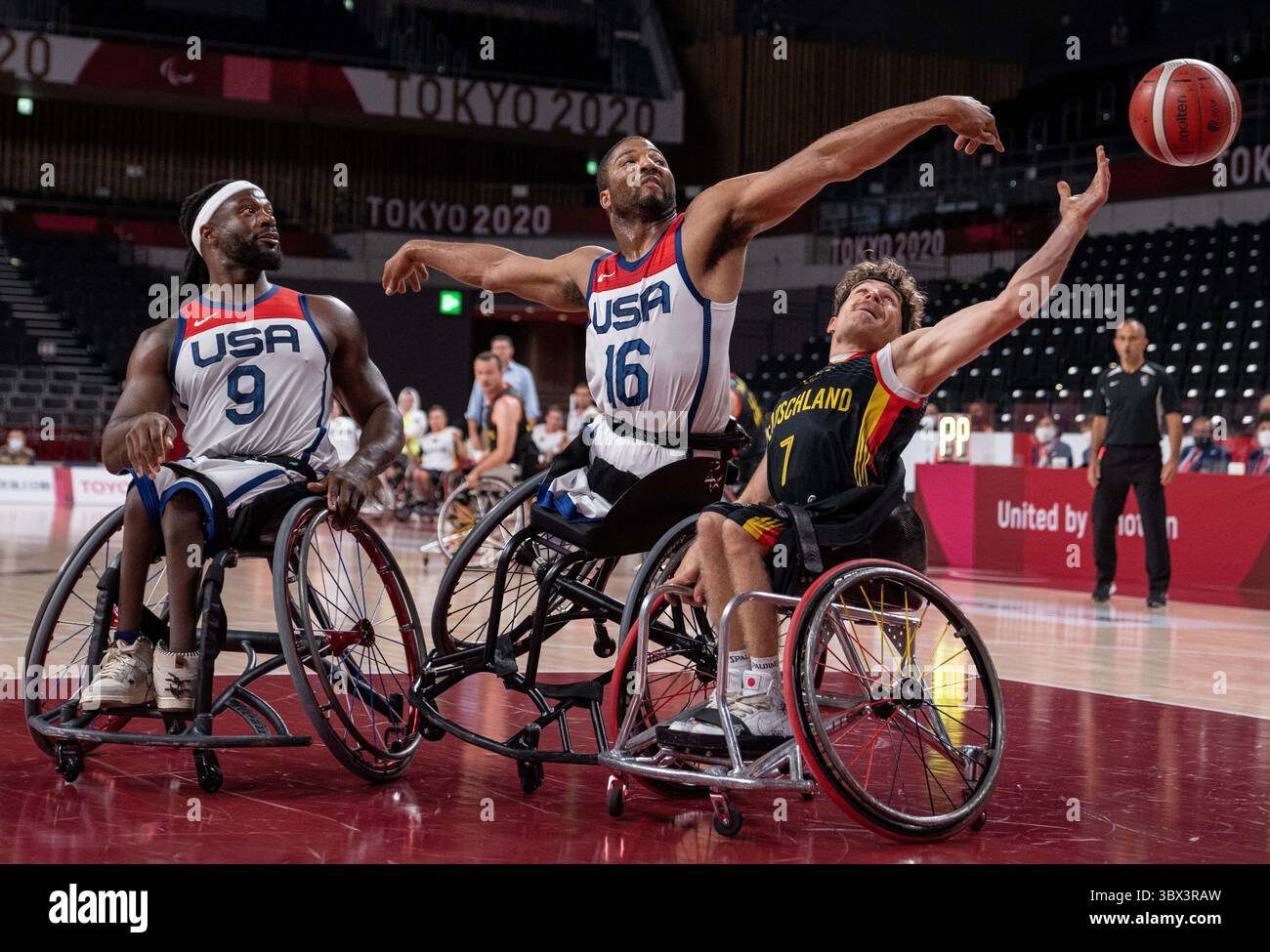 August 26, 2021, Tokyo, Japan: Christopher Huber GER and Trevon Jenifer ...