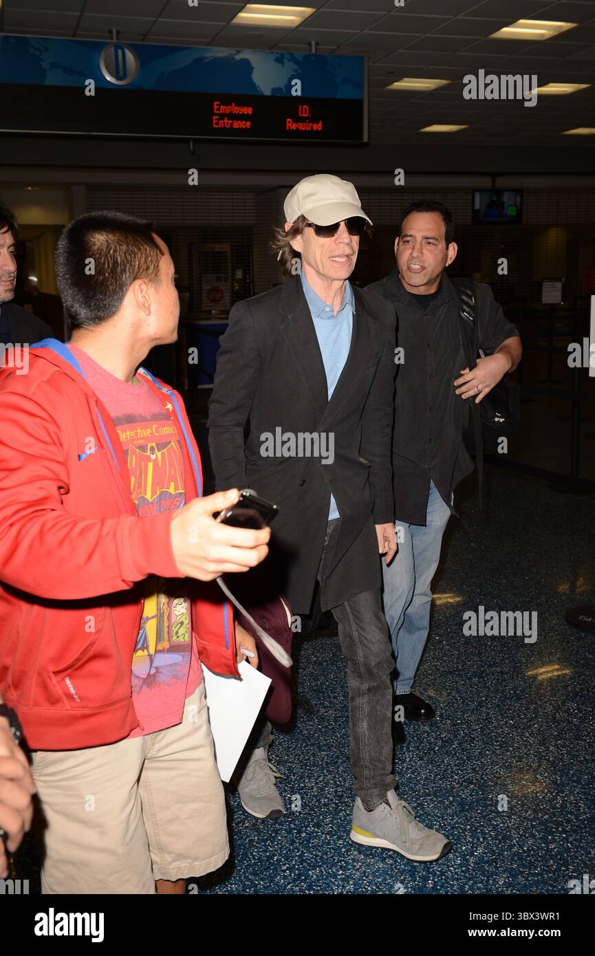 MIAMI, FL - MARCH 17: (EXCLUSIVE COVERAGE) Rolling Stones singer Mick ...