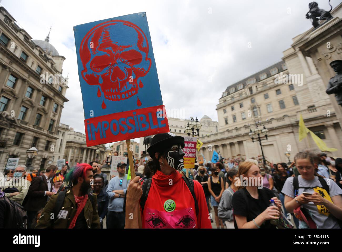 August 27, 2021, London, England, United Kingdom: Money Rebellion ...