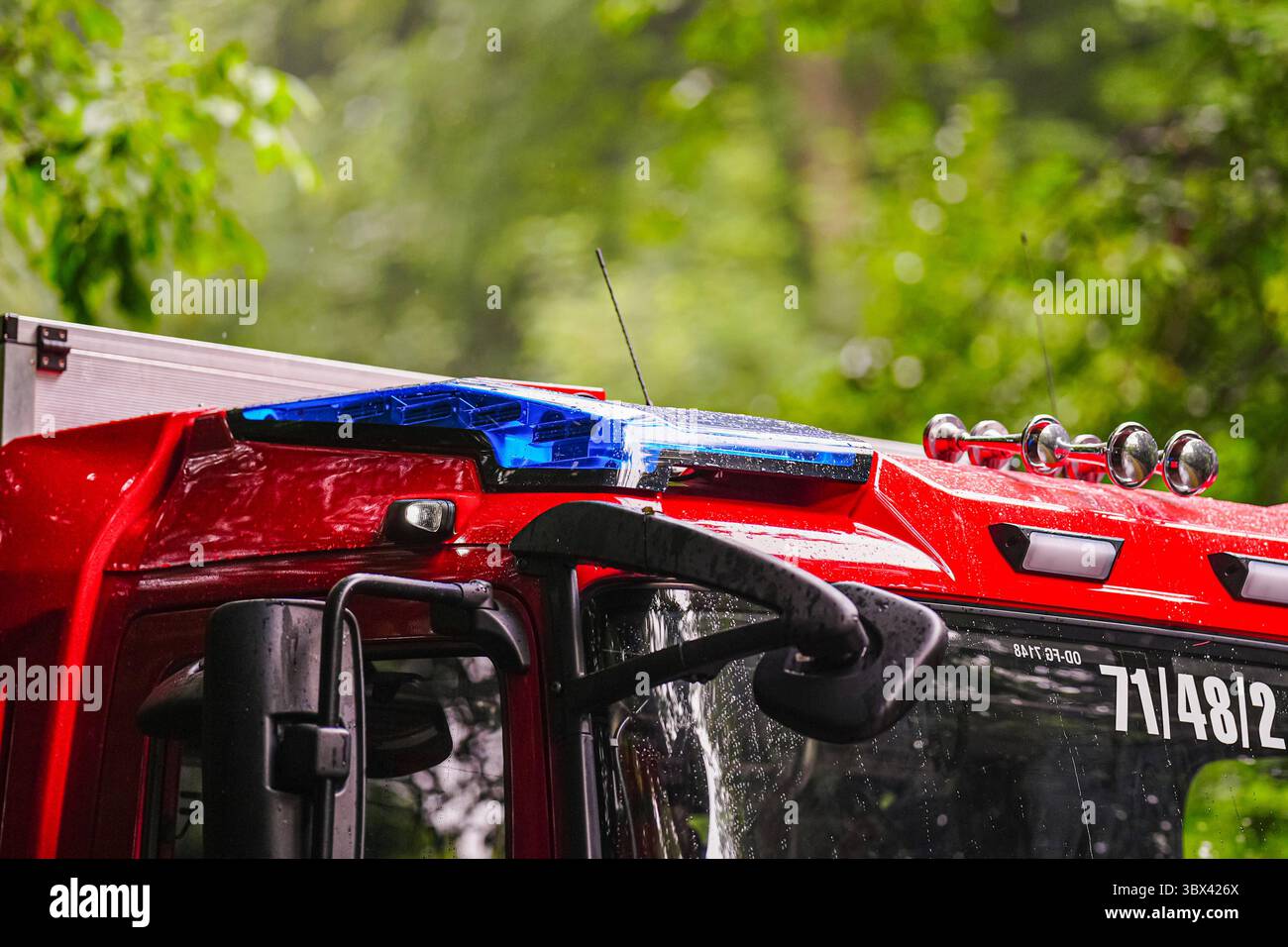 Grosshansdorf Themenfoto: Feuerwehr, 17.07.2025 Blaulicht auf ...