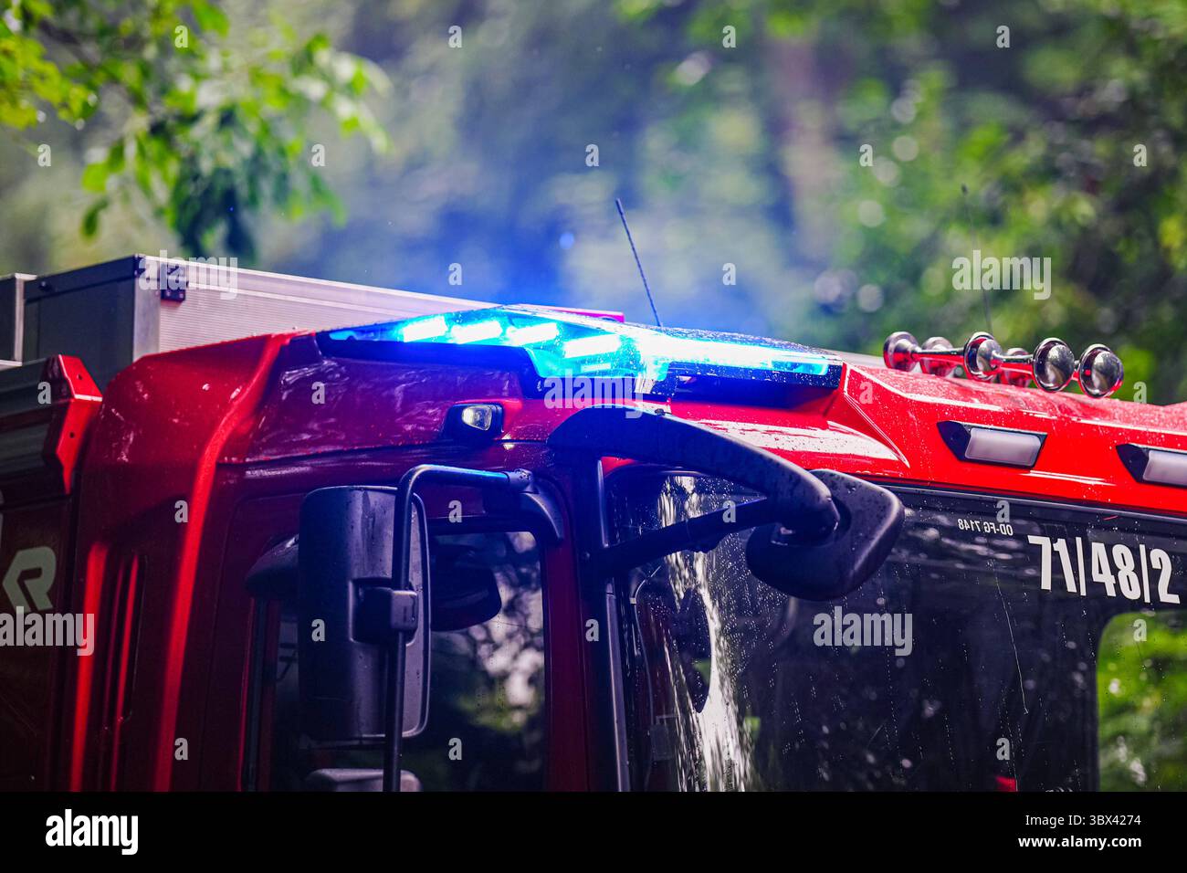 Grosshansdorf Themenfoto: Feuerwehr, 17.07.2025 Blaulicht auf ...