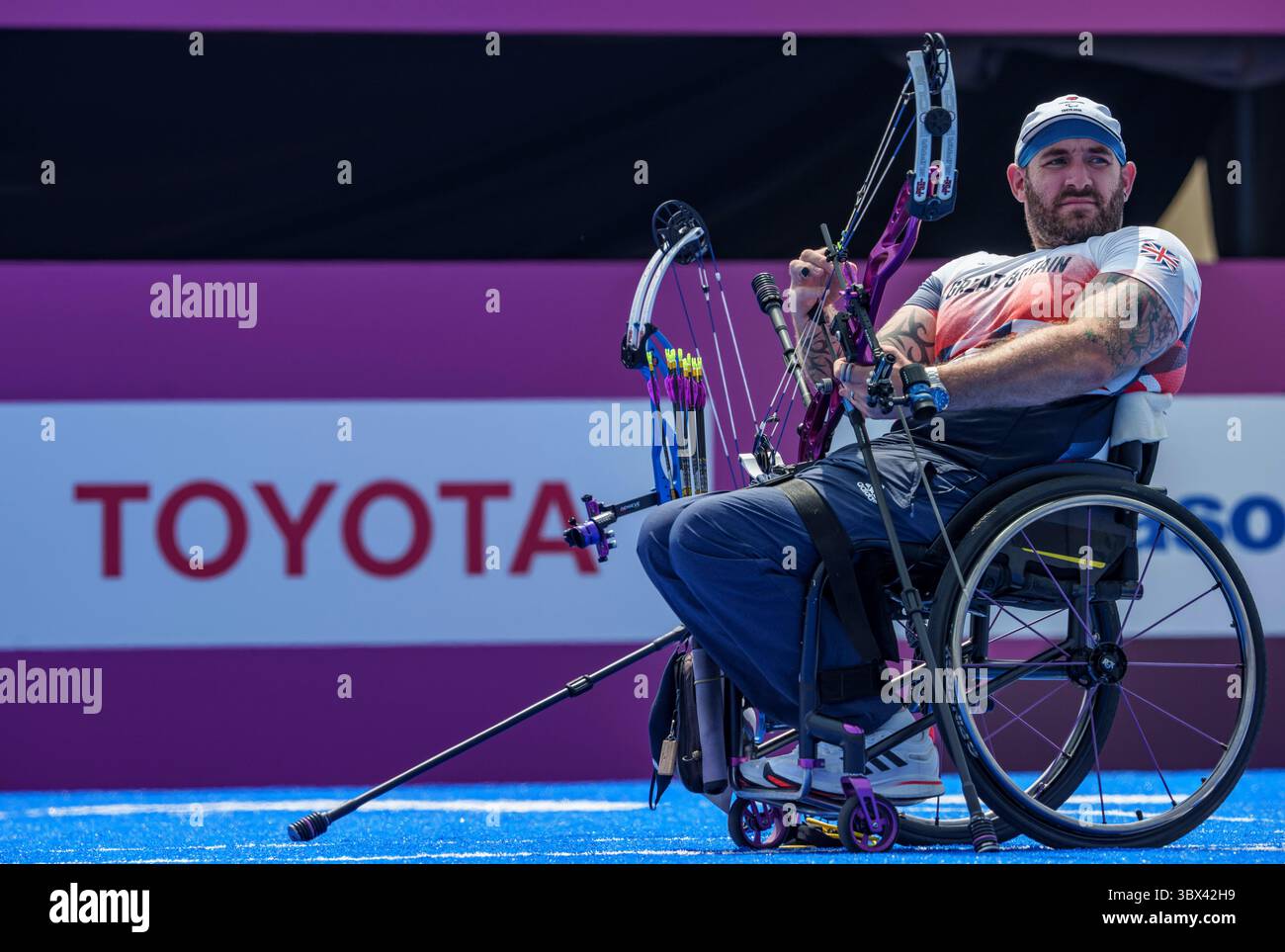 August 28, 2021 - Tokyo, Japan: Nathan Macqueen GBR competes in the ...