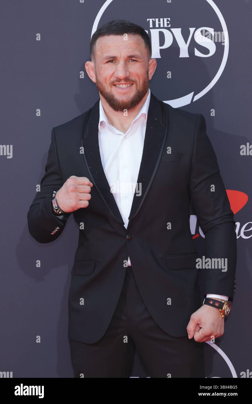 Merab Dvalishvili attends the 2025 ESPY Awards at Dolby Theatre on July ...