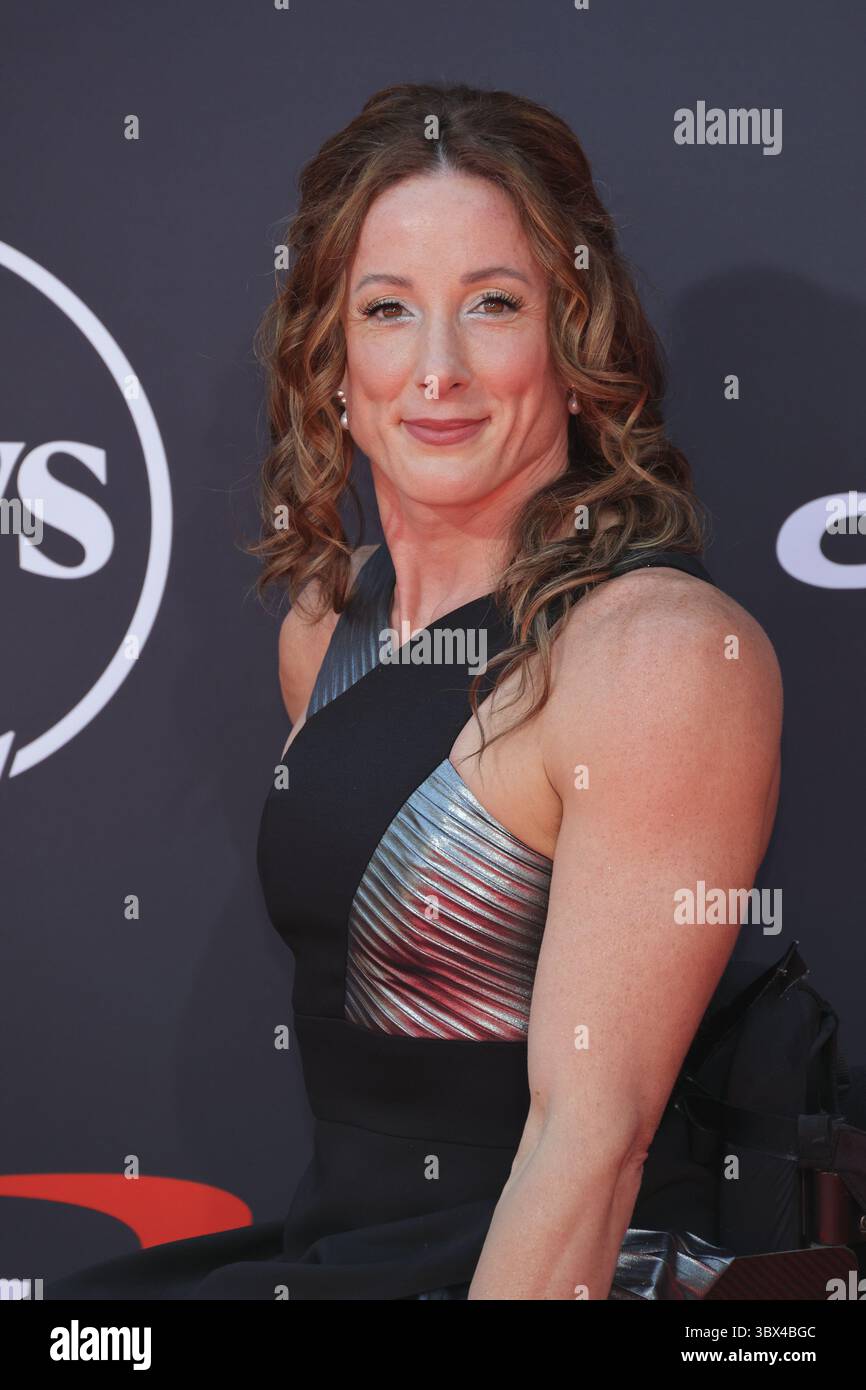 Tatyana McFadden attends the 2025 ESPY Awards at Dolby Theatre on July ...
