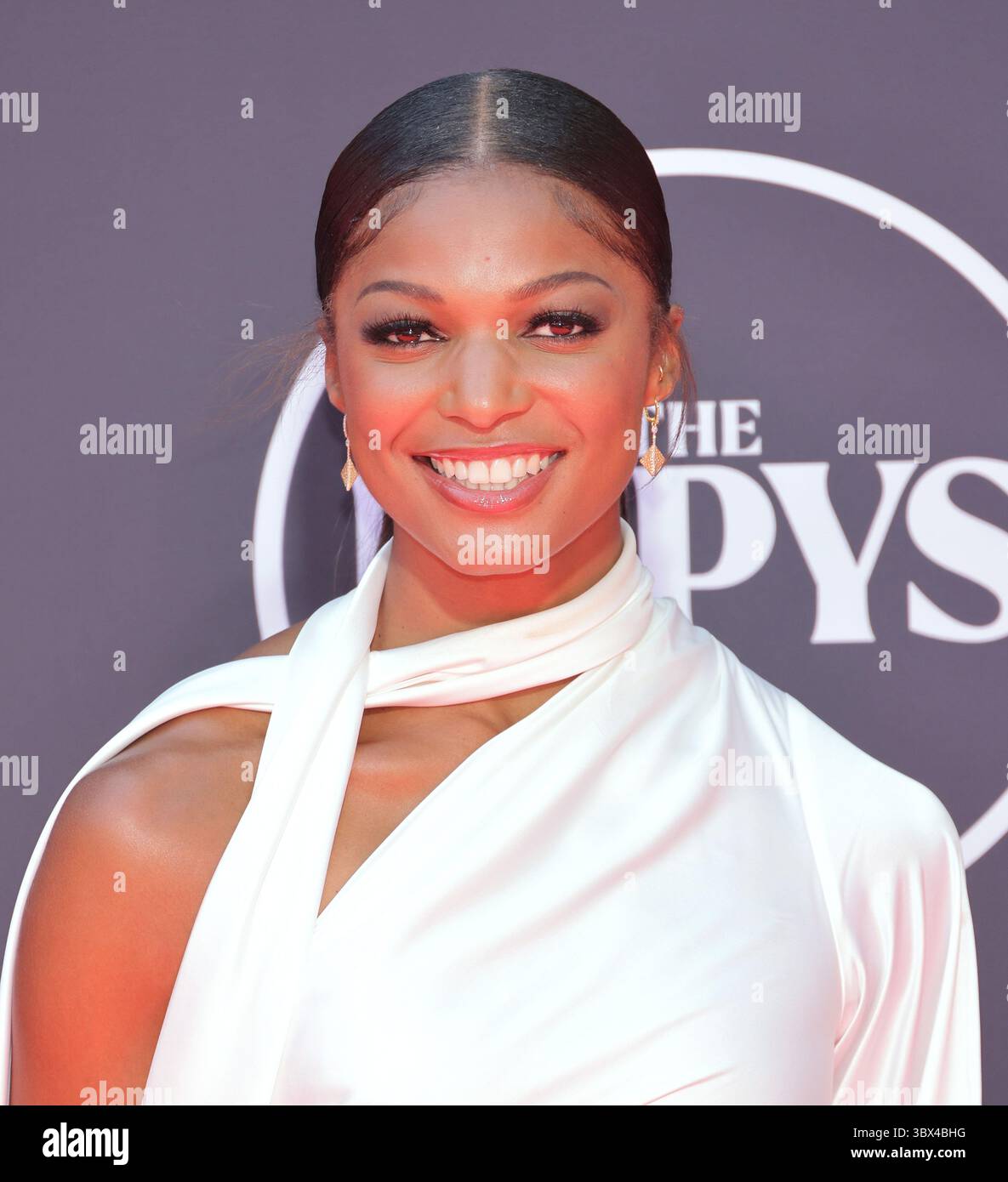 Gabby Thomas attends the 2025 ESPY Awards at Dolby Theatre on July 16 ...