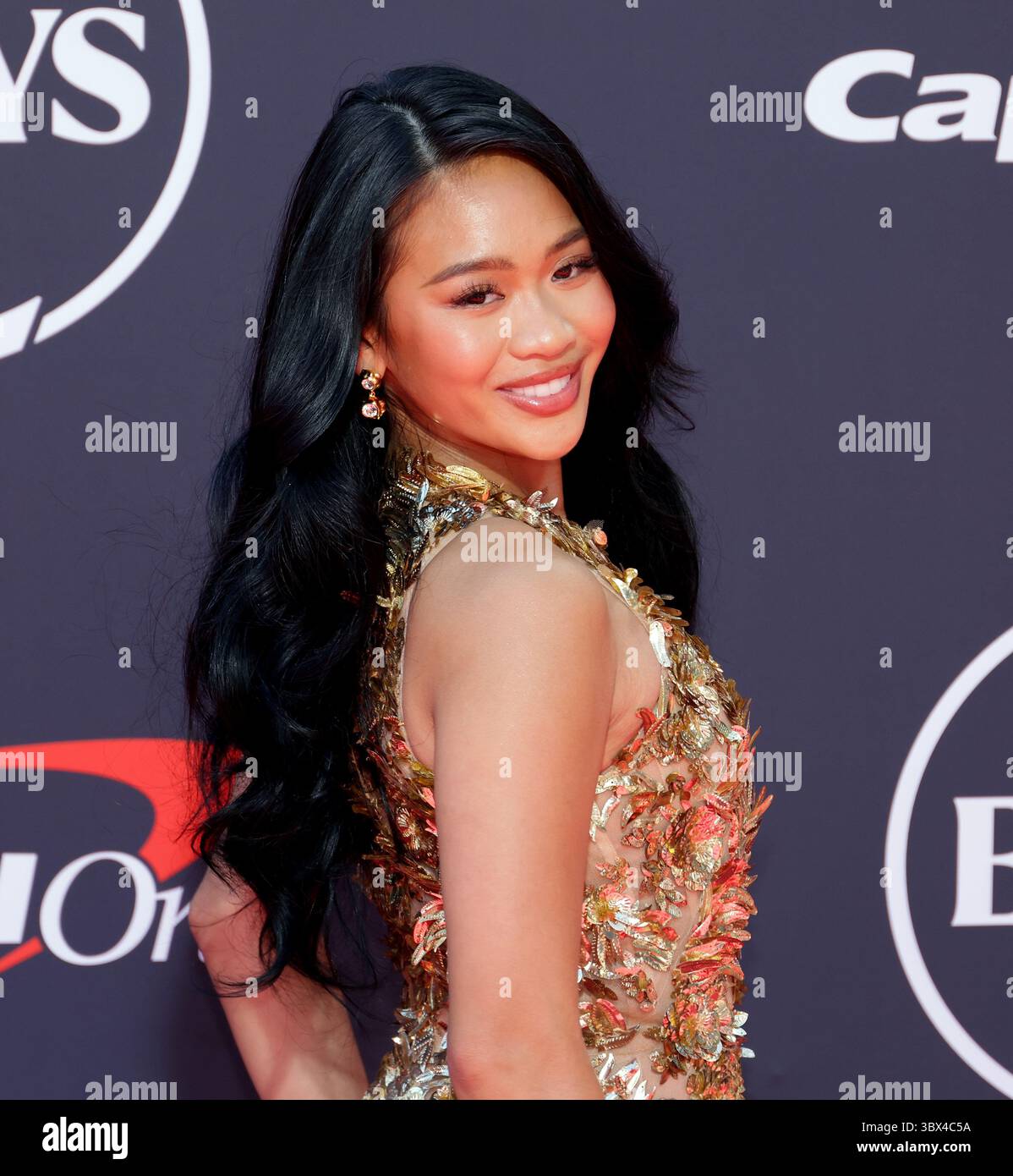 Hollywood, USA. 17th July, 2025. Suni Lee attends the 2025 ESPY Awards ...