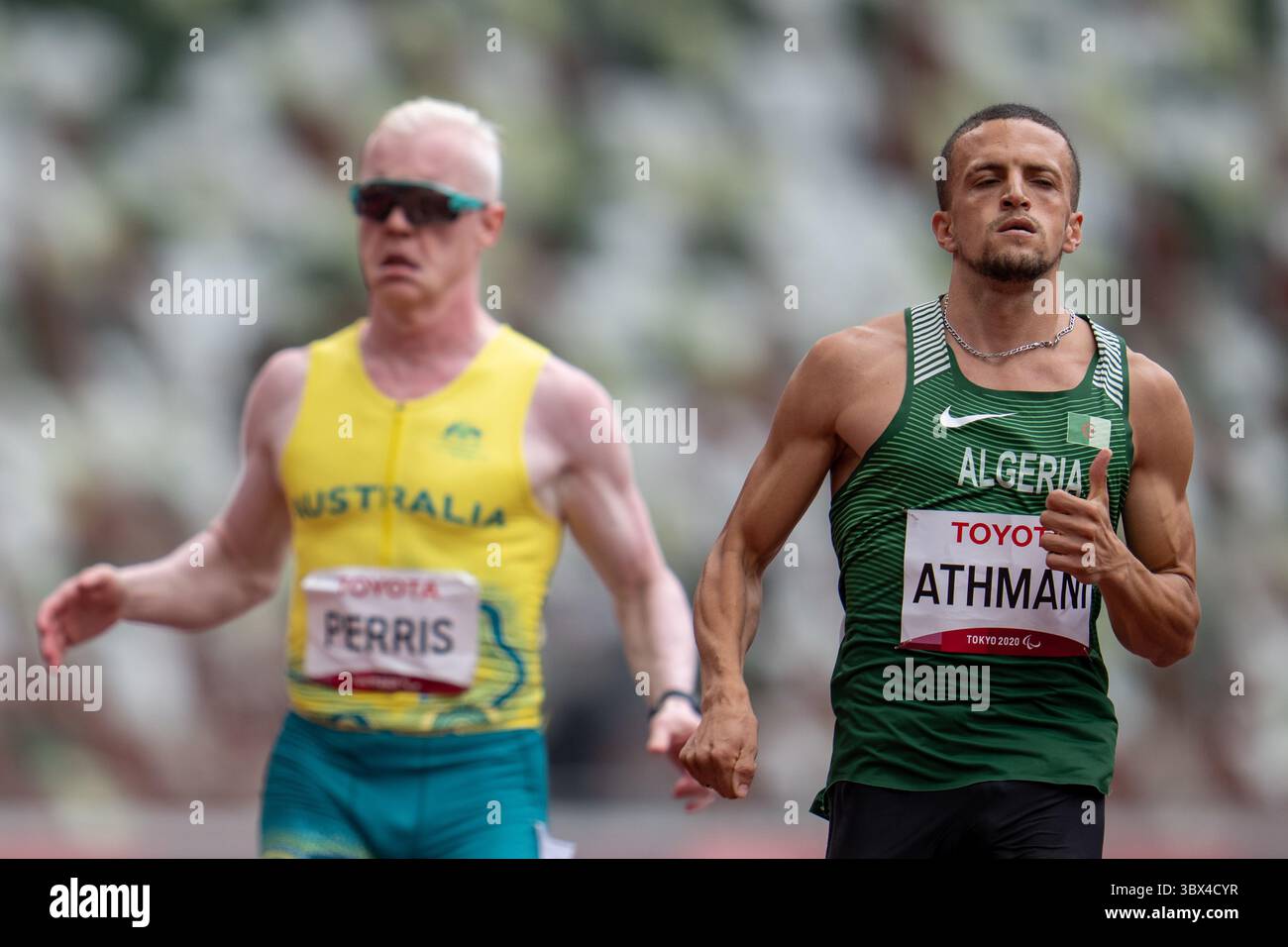 August 29, 2021, Tokyo, Japan: Skander Djamil Athmani ALG and Chad ...