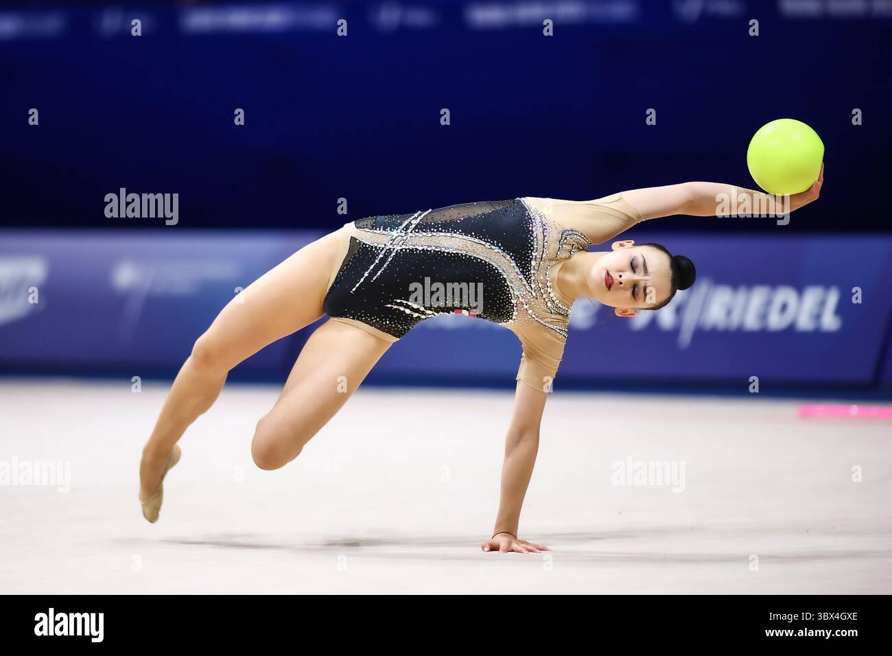 Maya Nikonchuk (Austria) at first day of qualification; Rhine-Ruhr 2025 ...