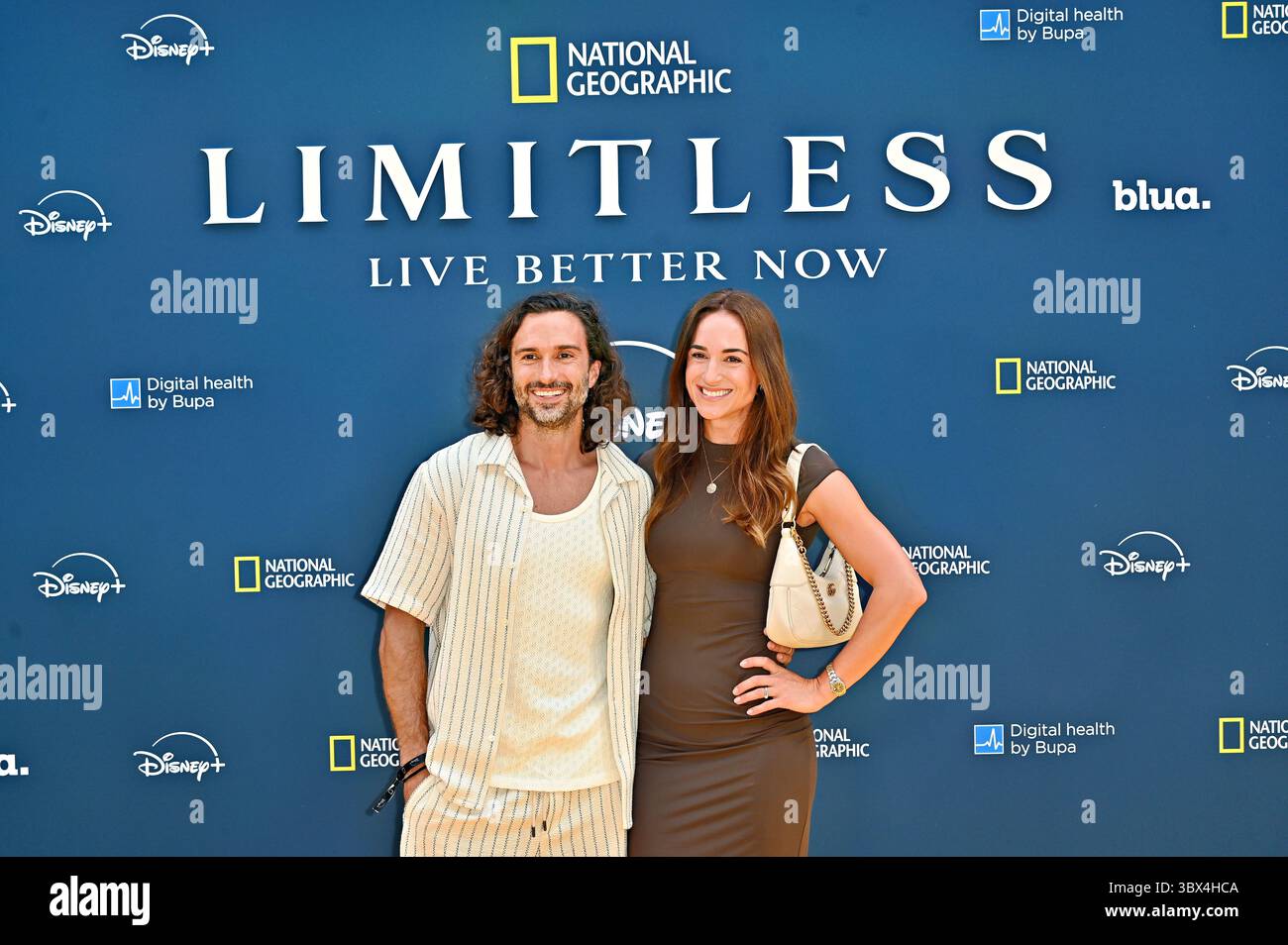 LONDON, UK. 17th July, 2025. Joe Wicks and Rosie Wicks 'Limitless: Live ...