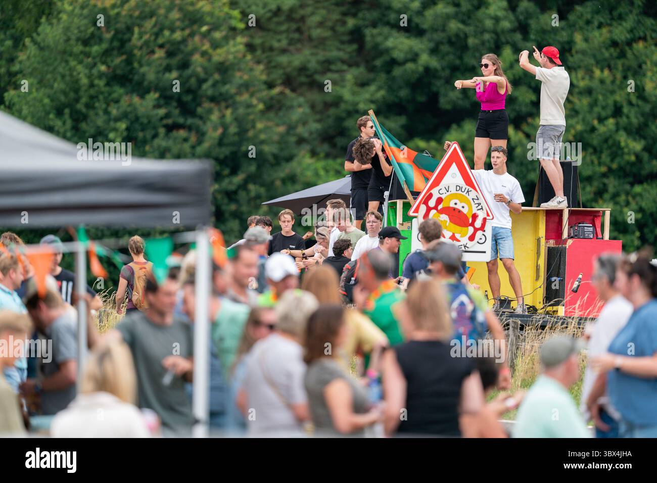 GROESBEEK, NETHERLANDS - JULY 17: Day 3 of the Four Day Marches ...