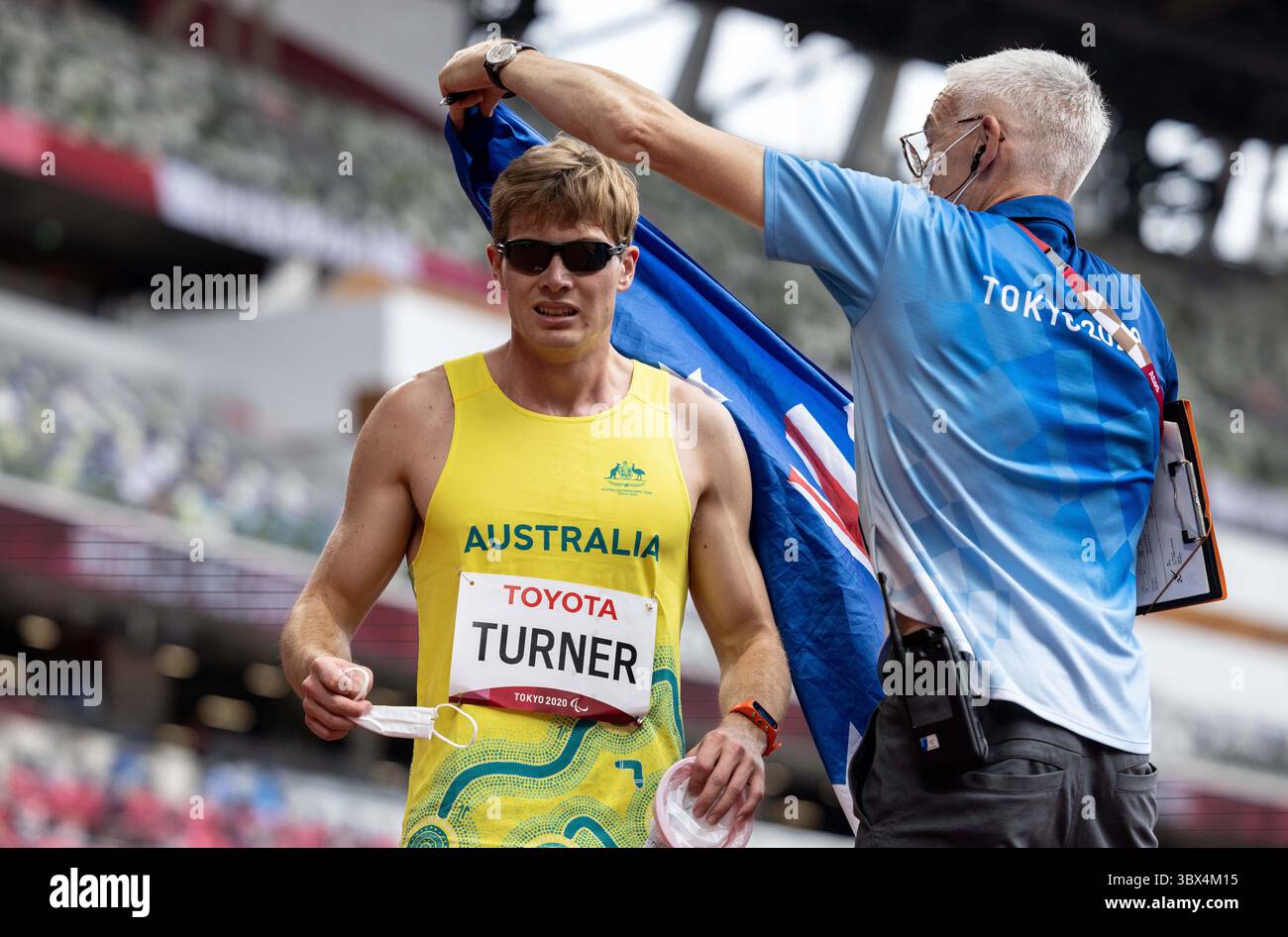 August 31, 2021, Tokyo, Japan: James Turner AUS wins the Gold Medal in ...