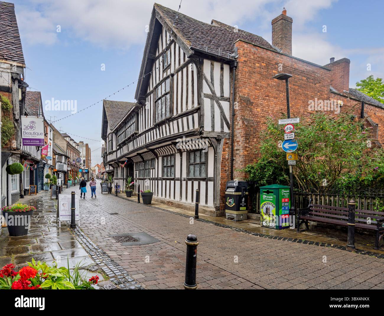 Greyfriars House, a timbered medieval Merchants House in Friar Street ...